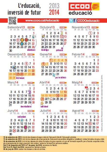 Calendario Escolar 2013 2014 Del Sisd