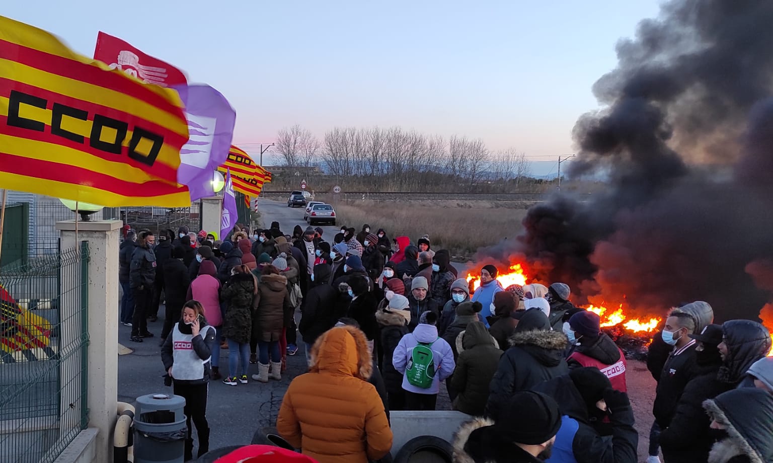 Valoración positiva de la huelga de Avidel a pesar de la vulneración de ...